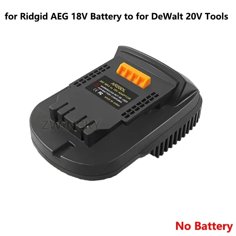 Адаптер аккумулятора Ridgid AEG 18 В для DeWalt 18-20 В