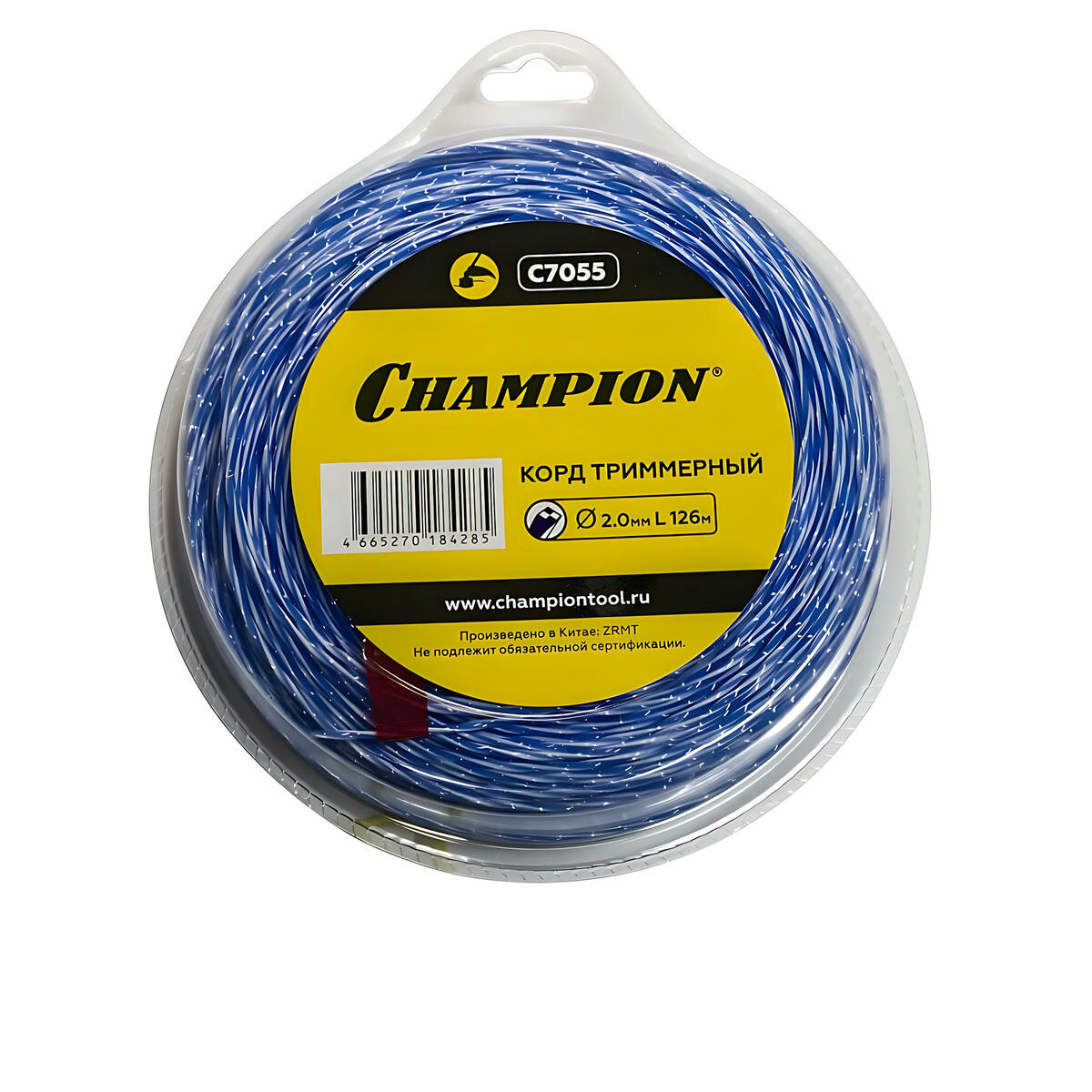 Корд 2.0 мм х 126 м (витой квадрат) Sky-cutter CHAMPION С7055