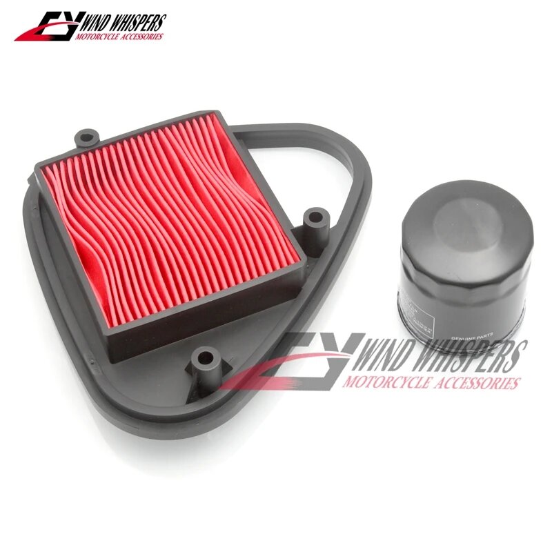 Аксессуары для мотоциклов воздухозаборник очиститель двигателя Воздушный фильтр масляный фильтр для Honda steed VLX 400 600