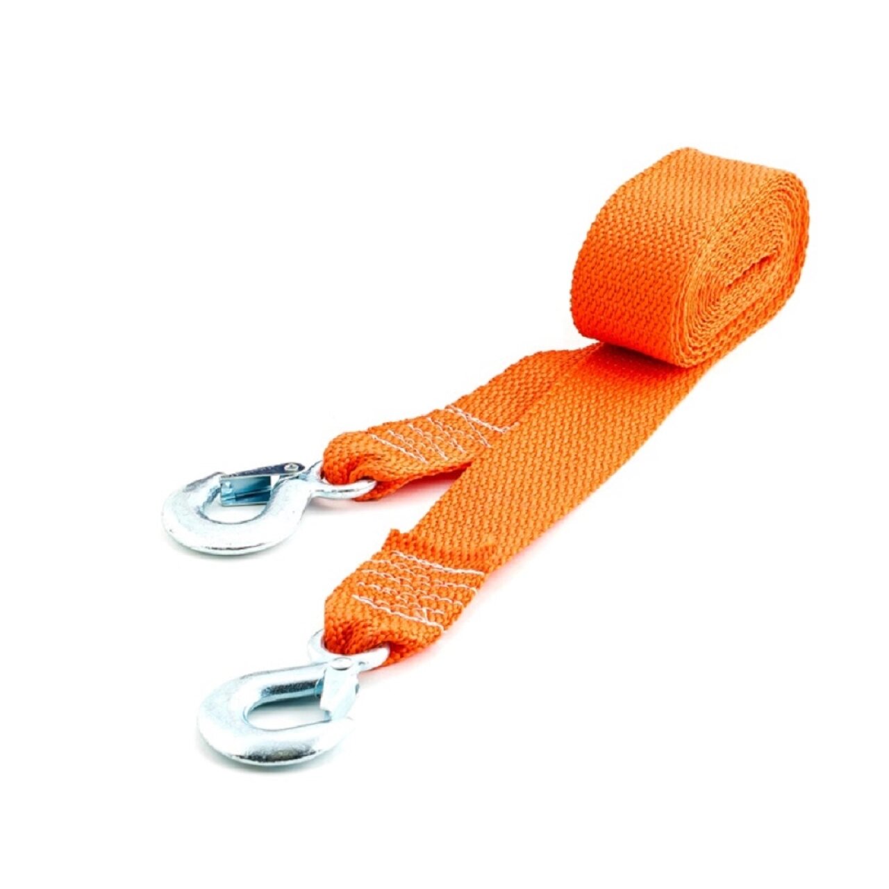 Топавто трос буксировочный 4 м, грузоподъемность 5 т, 2 крюка для буксировки авто