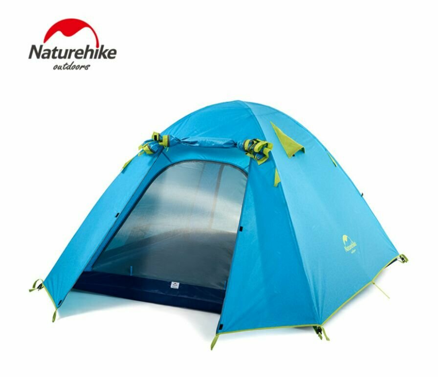 2-местная туристическая палатка Naturehike P-Series для кемпинга и отдыха на природе