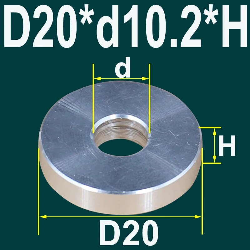 Металлические втулки M3-M12 20xd10.2, H12(6pcs)