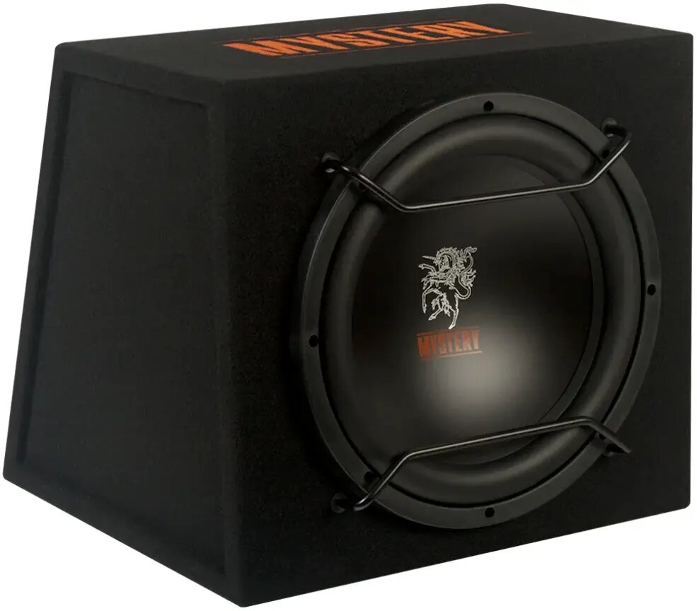 Сабвуфер автомобильный Mystery MBB-256A активный 10" (25 см)