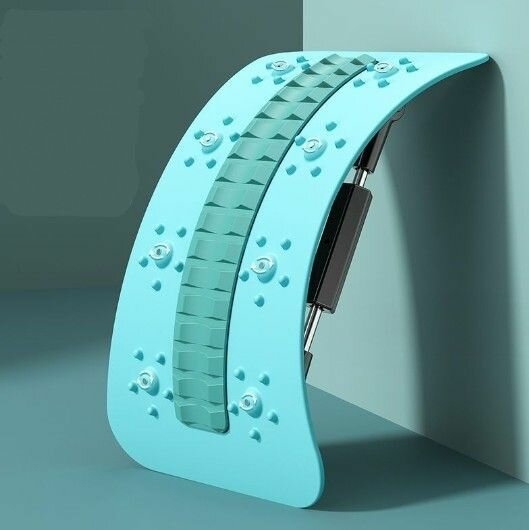 Тренажер для растяжки спины, мини тренажер для дома , Массажный мостик для растяжки поясницы ортопедический