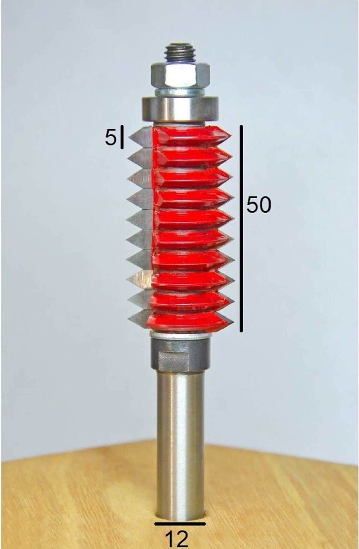 Фреза "Микрошип", для сращивания коротких досок в длину, рабочая высота 50мм