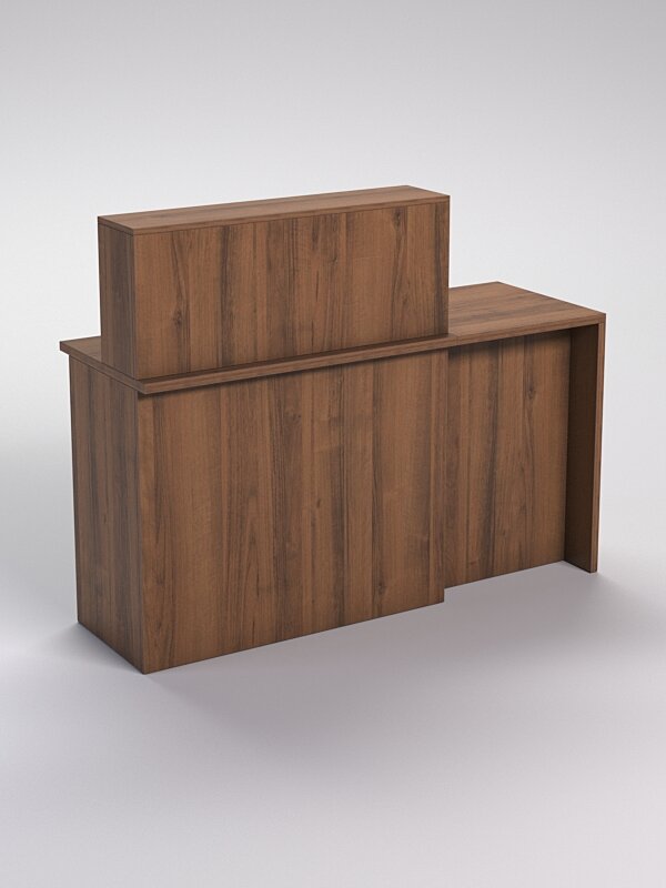 Ресепшн "Лирика" №1-П, Орех. Производитель товара - компания Westcom.