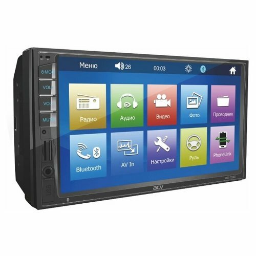 АвтоМагнитола ACV 2din(EURO) WD-7040/мультимедиа6.8/WinCE/IPS800 ACV WD7040