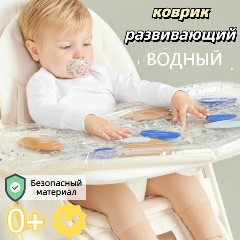 Водный коврик игровой развивающий акваковрик