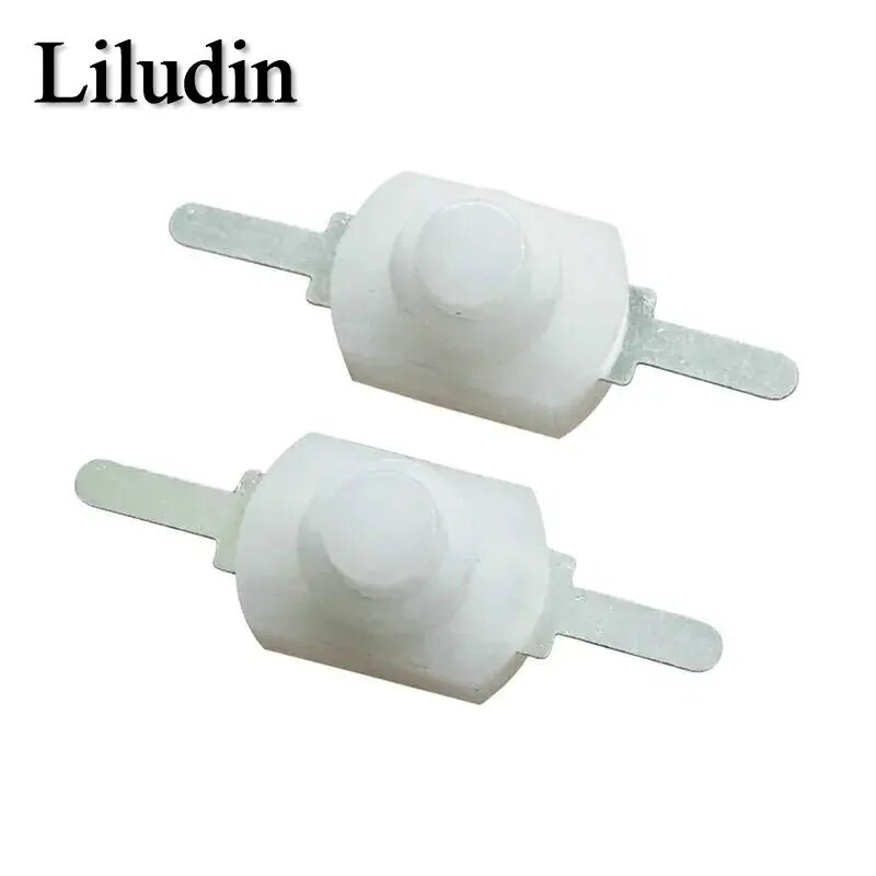 10 шт. мини-переключатель Liludin, белый