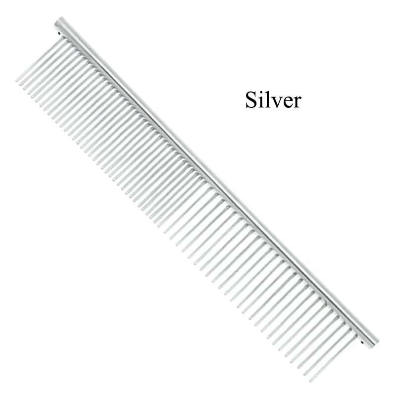 Гребень для собак и кошек Meisha, серебряный, D0002A-01-Silver
