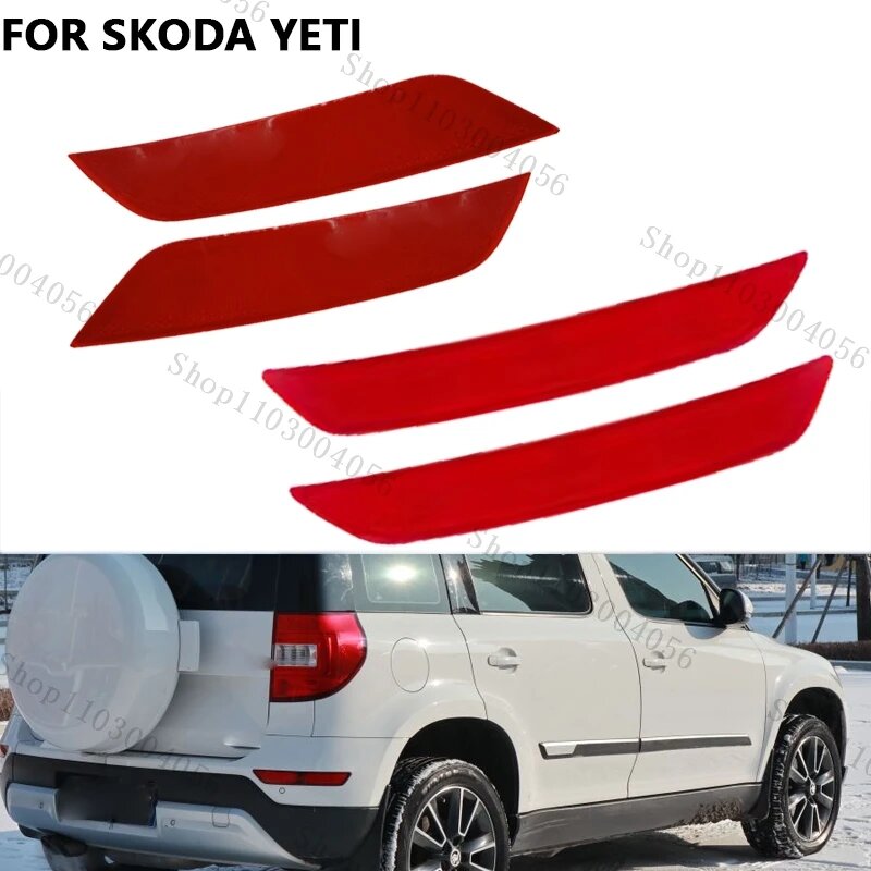 Задний бампер автомобиля для Skoda Yeti 2014 2015 2016 2017 2018 2019, задний фонарь, Long Right