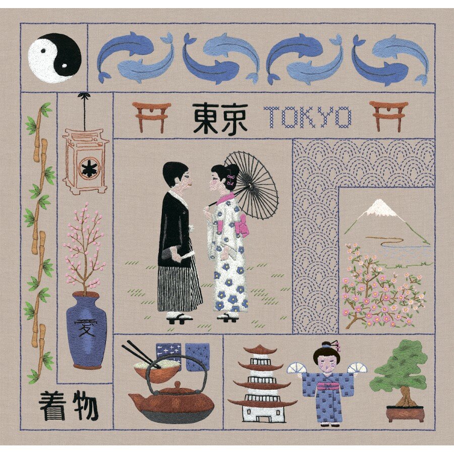 Набор для вышивания: Welcome Tokyo (Токио)