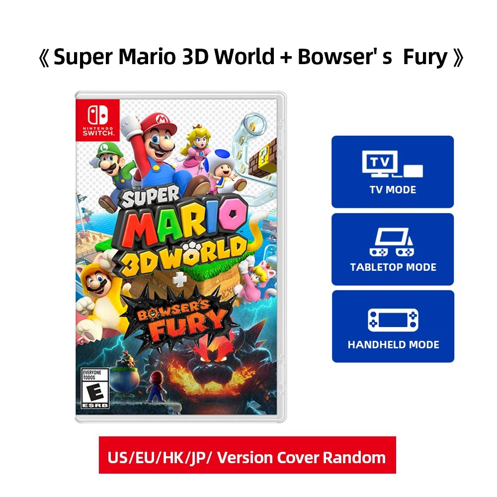 Игра Nintendo Switch Super Mario 3D World Bowser's Fury