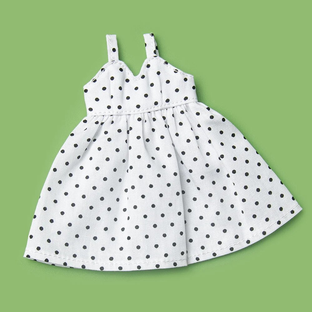 Кардиган для кукол Blyth Белый, White skirt