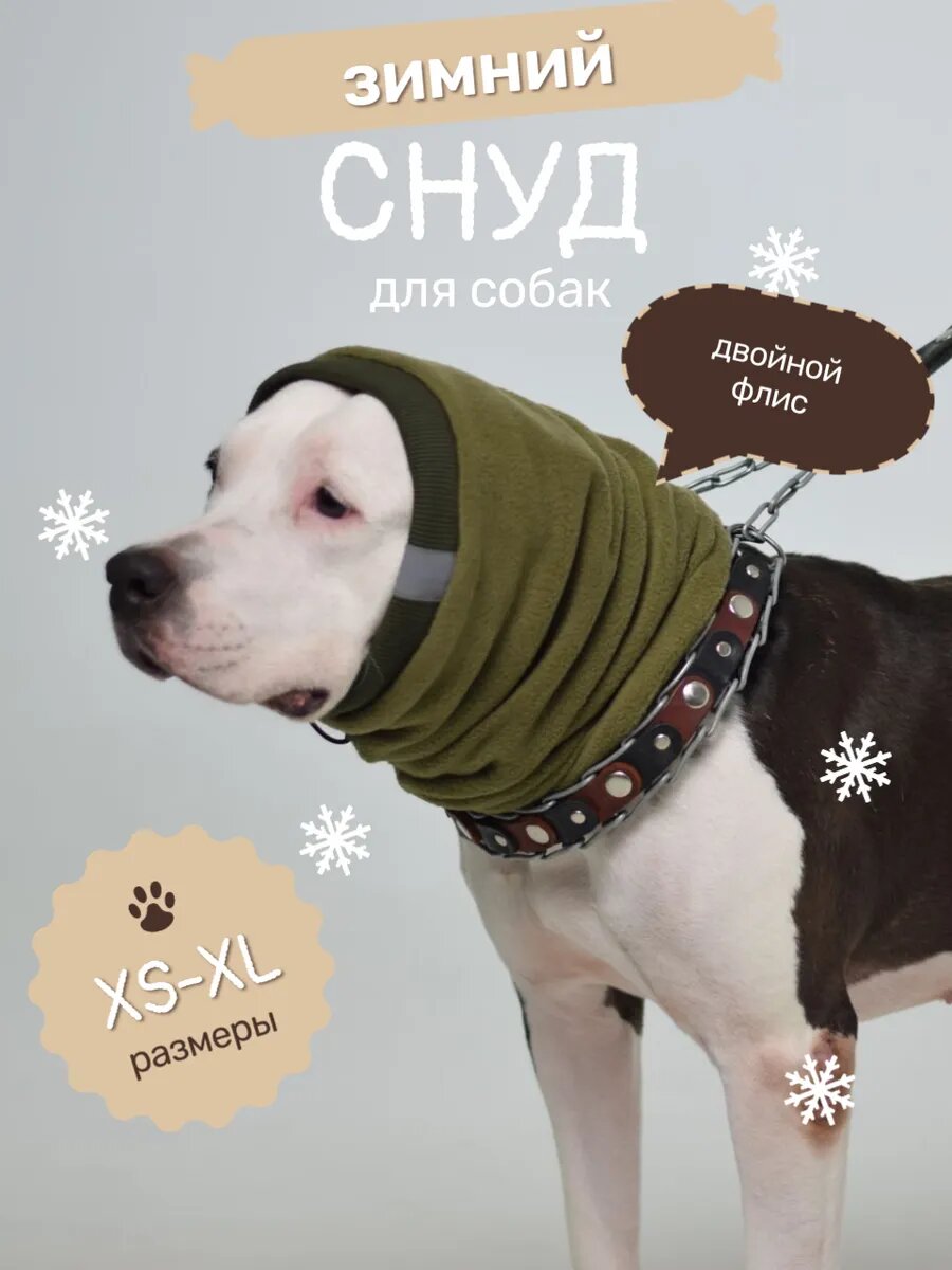 Снуд, шапка для собак