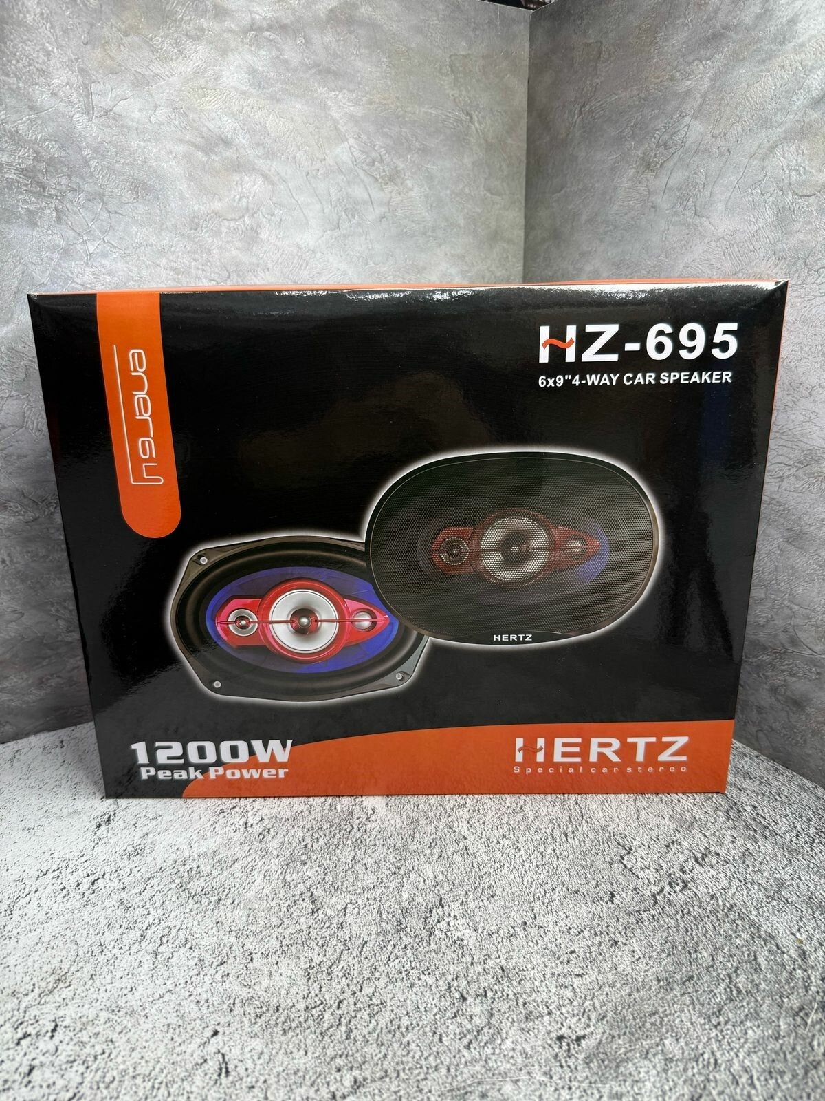 Колонки для автомобиля hertz695/1200w-1700, Овал 16х24 см