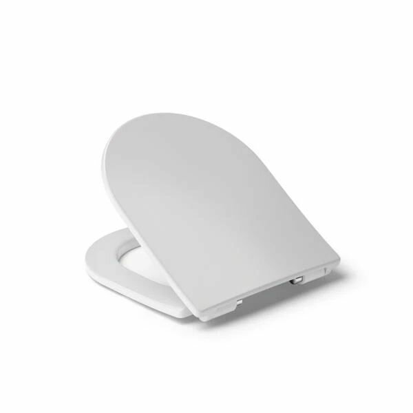 Сиденье для унитаза ROCA GAP ROUND 801D12007 (микролифт, быстросъемное, тонкое, дюропласт, белый), ш