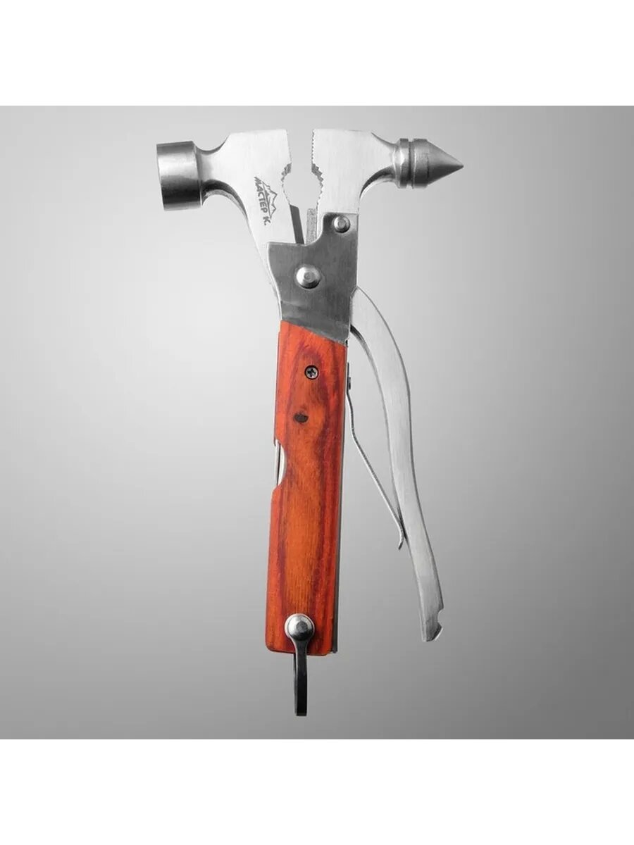 Универсальный 13-в-1 мультитул с деревянной ручкой