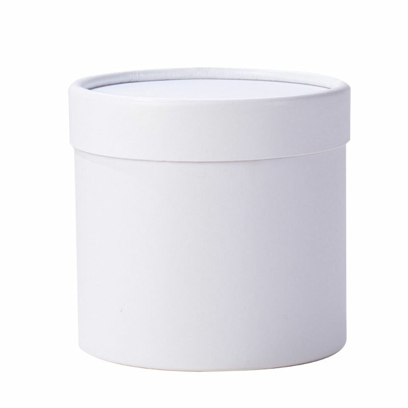 Круглая картонная коробка для цветов, свадебный декор, упаковка роз, День святого Валентина