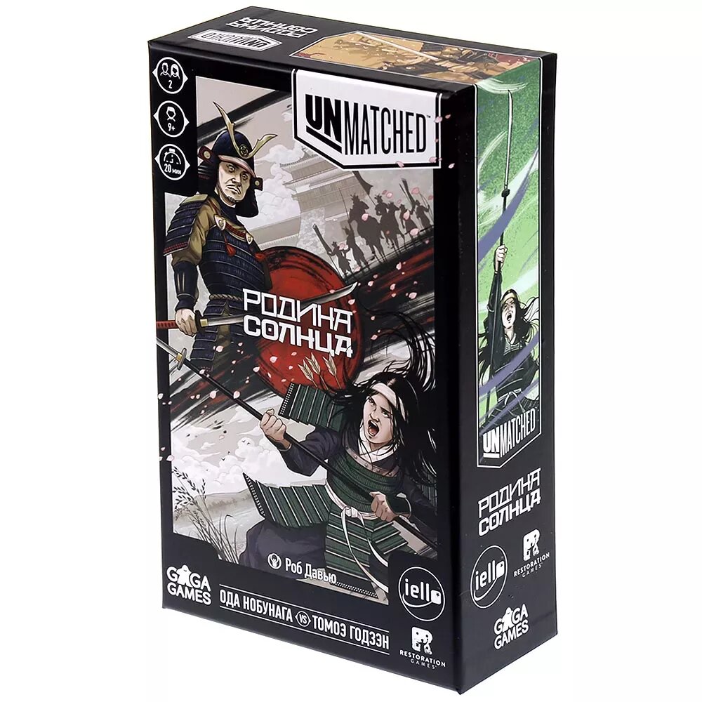 Настольная игра "Unmatched: Родина Солнца" издательства GaGa Games