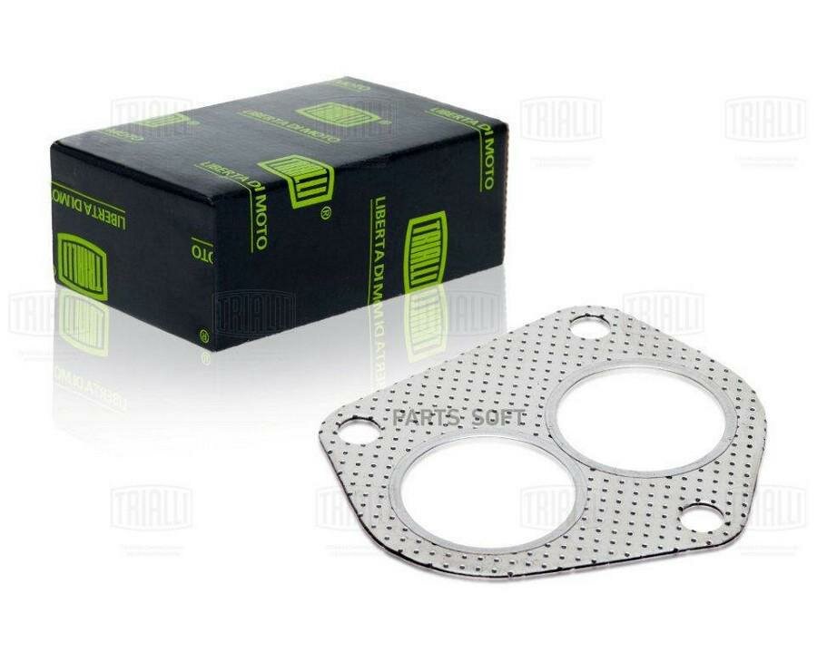 TRIALLI GZ 102 0122-1 Прокладка приемной трубы TRIALLI УАЗ 3160 (перфометал.)