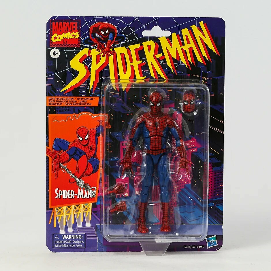 Коллекционная фигурка Marvel Legends Человек-паук Веном Дэдпул Bandai, Spiderman A