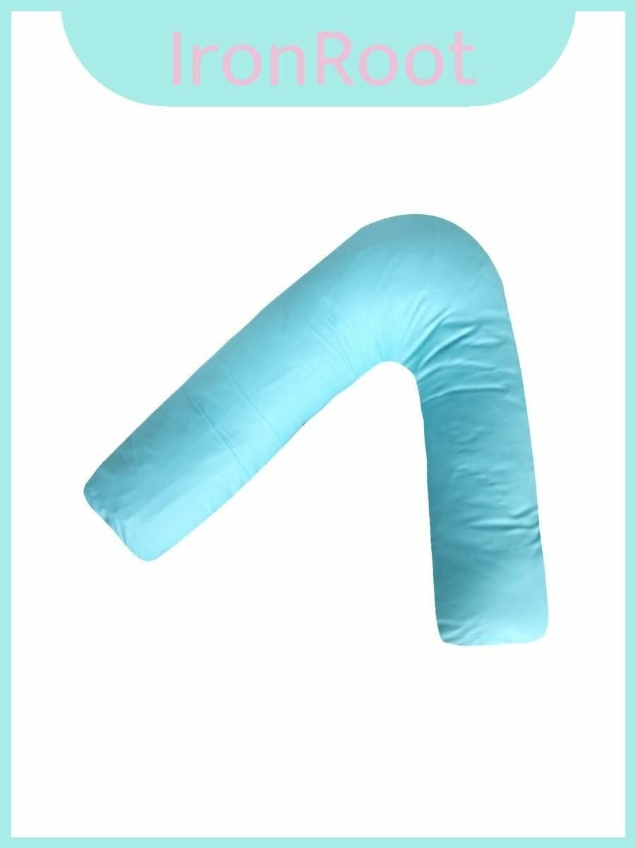 Подушка pillow pregnant orthopaedic v sleeping support cushion shape case neck, синий