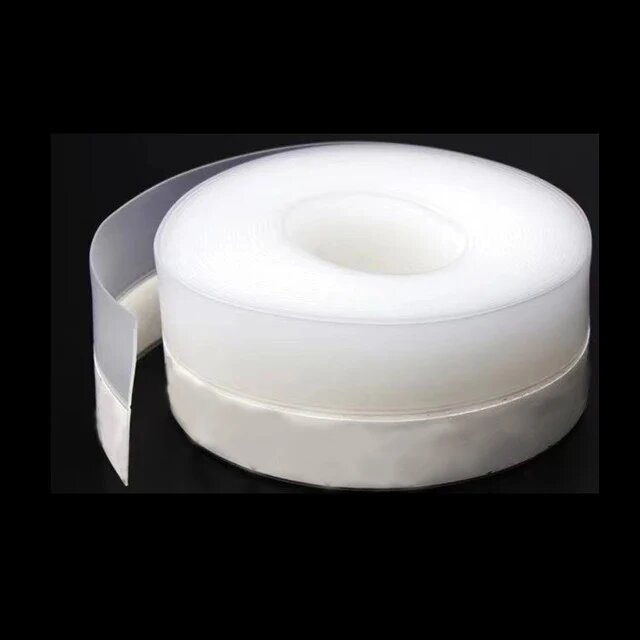 Уплотнительная лента для дверей 1/3/5 м Transparent, Width 45mm, 1M