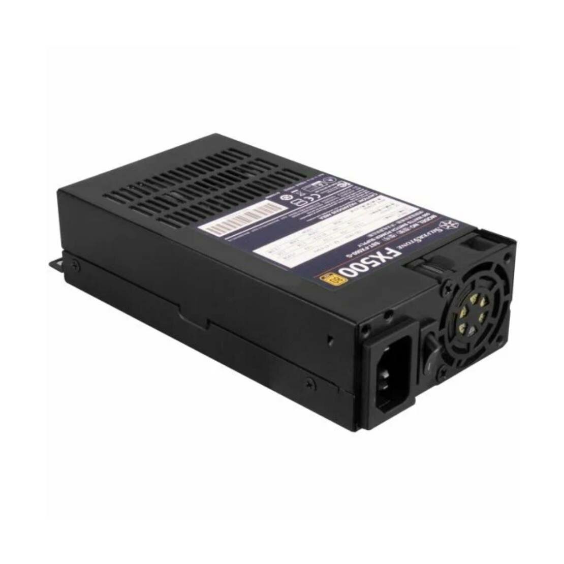 Блок питания Silverstone SST-FX500-G, 500 Вт, 80 Plus Gold, FlexATX, черный