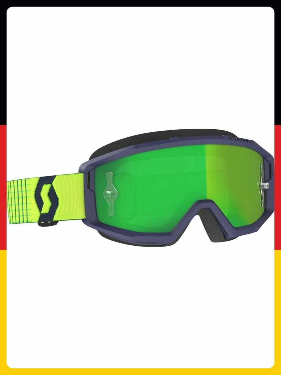 Мотоочки Scott Primal Green Chrome Works/CAT2