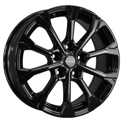 Диск Khomen Wheels KHW1605 6.5x16 5x114,3 ET45 Dia60.1 Black
