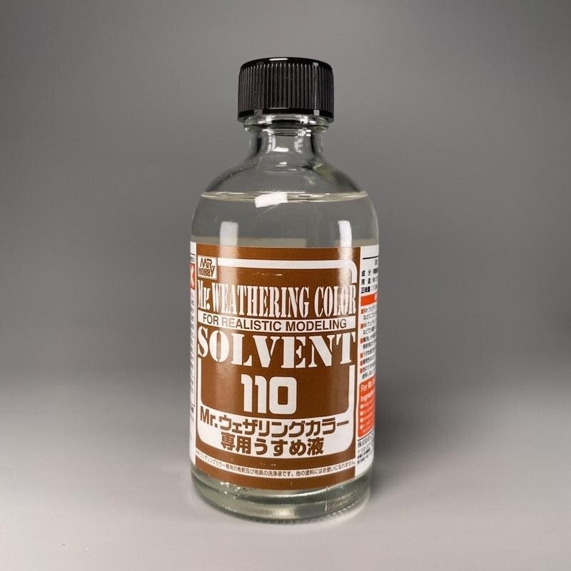 WCT101 разбавитель для красок т. м. MR.HOBBY Mr. Weathering Color Thinner 110мл