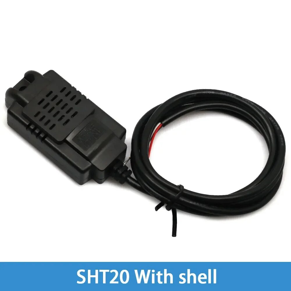 Датчик температуры и влажности SHT20 Modbus RS485 Shell and board