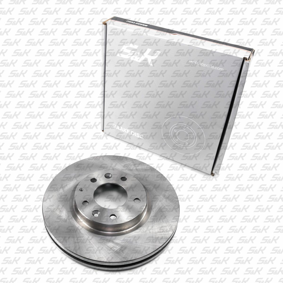 Диск тормозной передний вентилируемый для Мазда CX-7 2006-, CX-9 2007- Mazda Артикул SKBD1136 производителя S&K