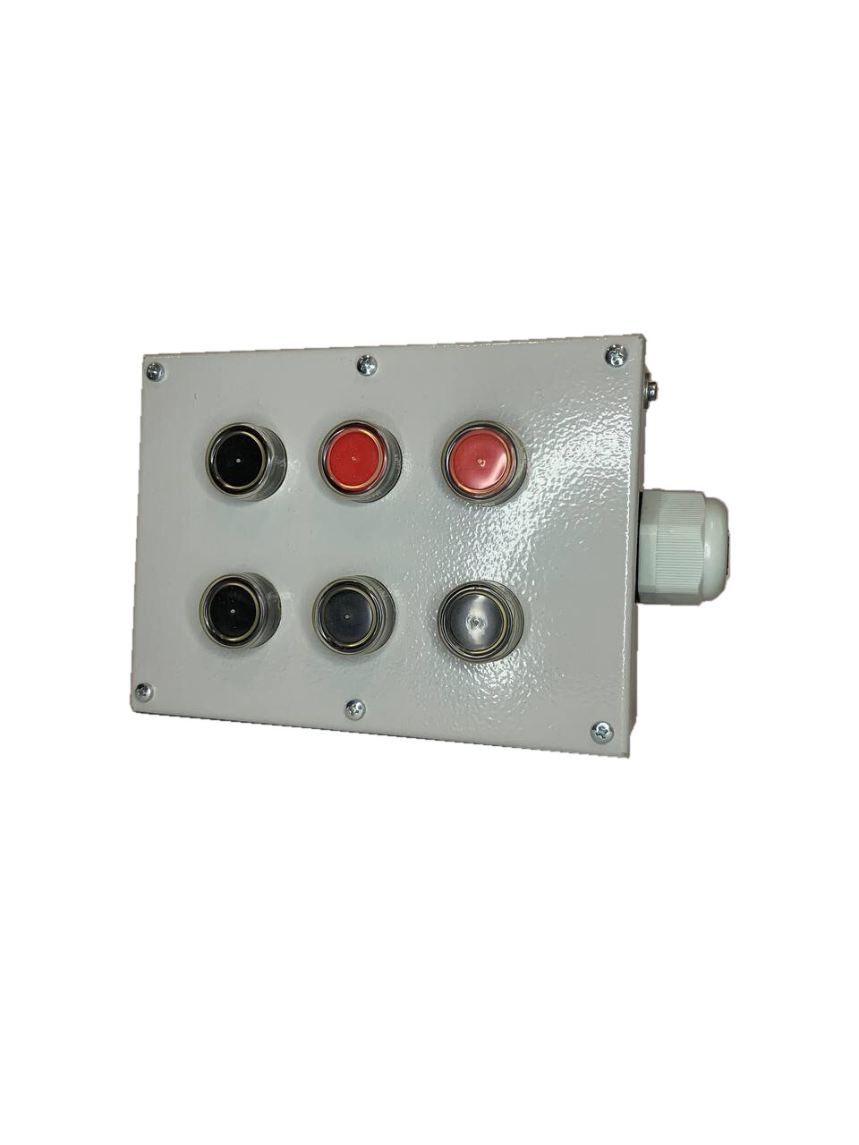 Пост кнопочный Briswik ПКУ 15-21-231-54 У2 МГ КМЕ4211ч-4шт КМЕ4211к-2шт