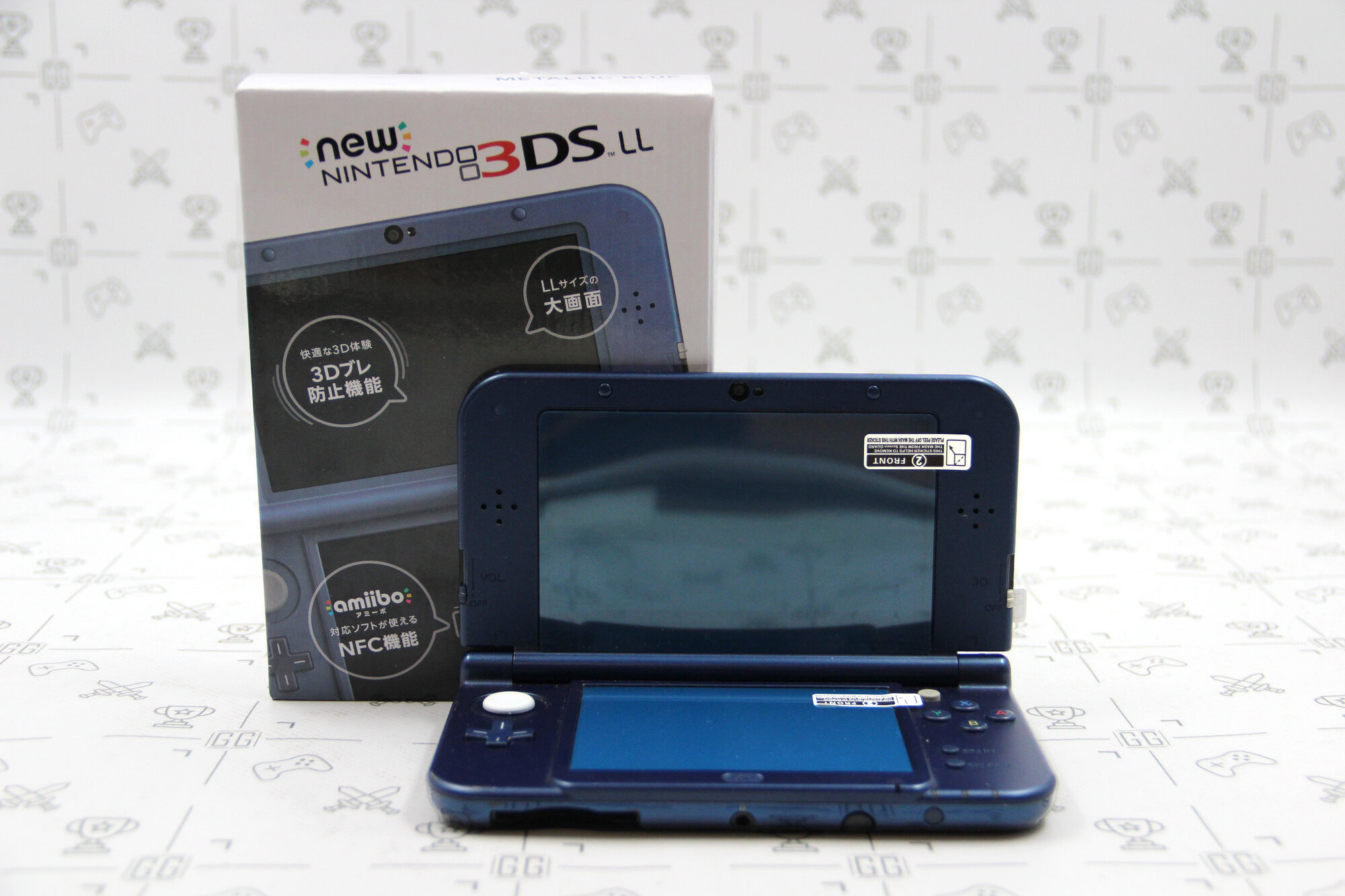 Игровая приставка New Nintendo 3DS XL 128 Gb Metallic Blue (TN/TN) В коробке