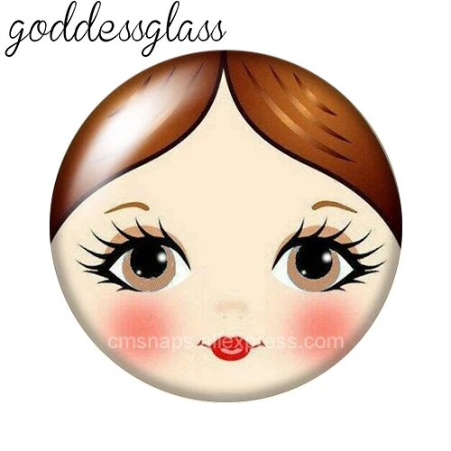 Стеклянные кабошоны Goddessglass круглые фото 10 шт. 12mm, ZB2047-02