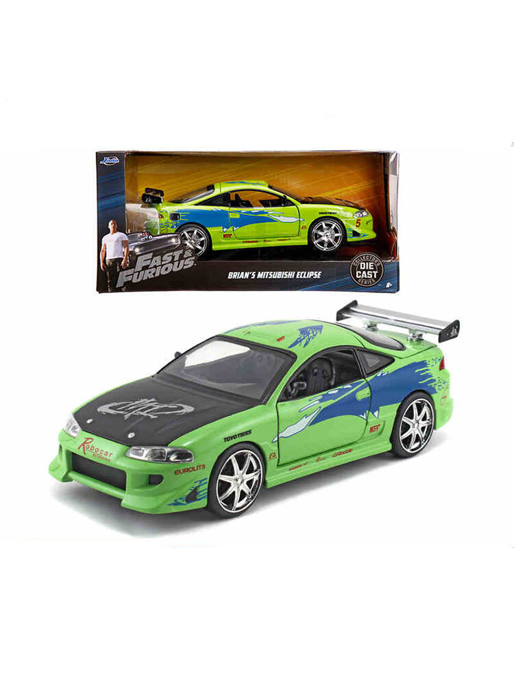 Машинка Jada Toys Fast & Furious 1:24 1995 Brians Mitsubishi Eclipse YK
