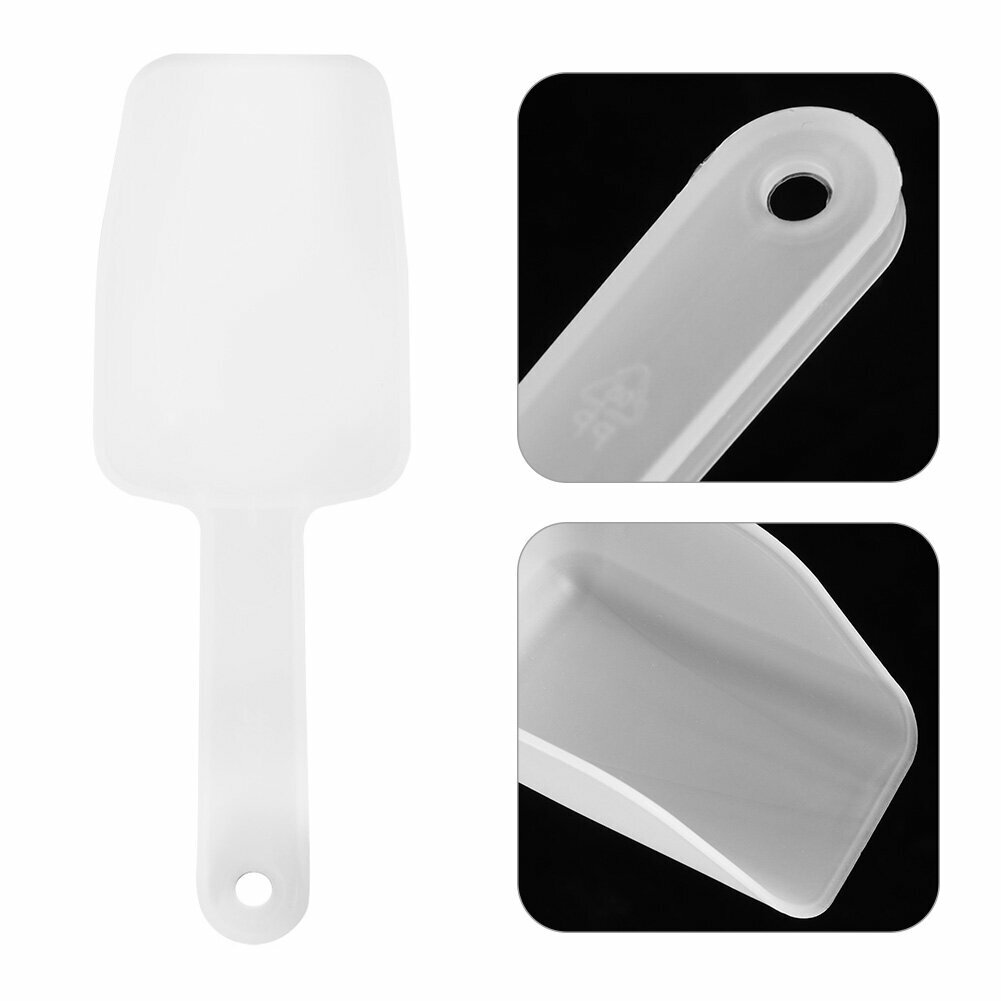 8 шт. мини-полипропиленовый пластиковый совок, скребок для льда, лопатка для еды, орехов, муки, десерта, домашнего использования на кухне