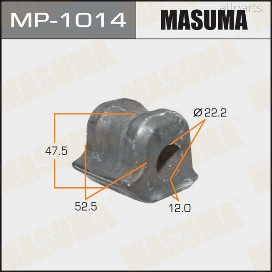 MASUMA MP1014 втулка стабилизатора