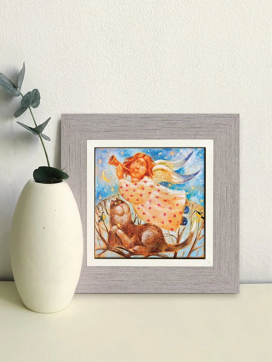 Картина с ангелом