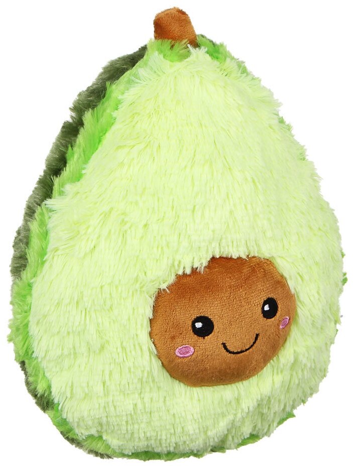 Мягкая игрушка плюшевый Авокадо размер 35 см