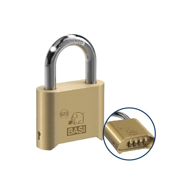 Замок навесной кодовый "Basi" VHS 623