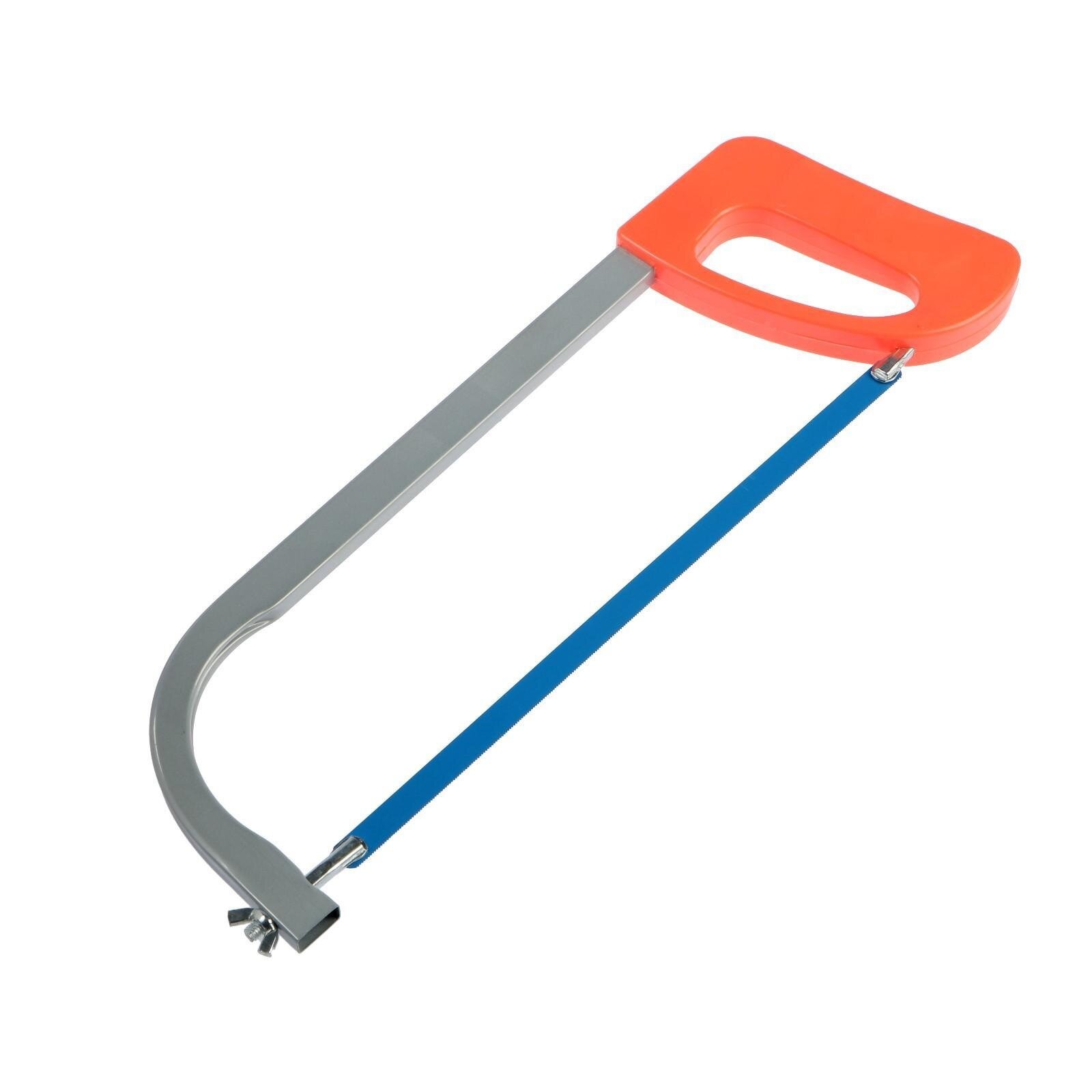 Ножовка по металлу ЛОМ, пластиковая рукоятка, длина 300 мм, 1 шт.