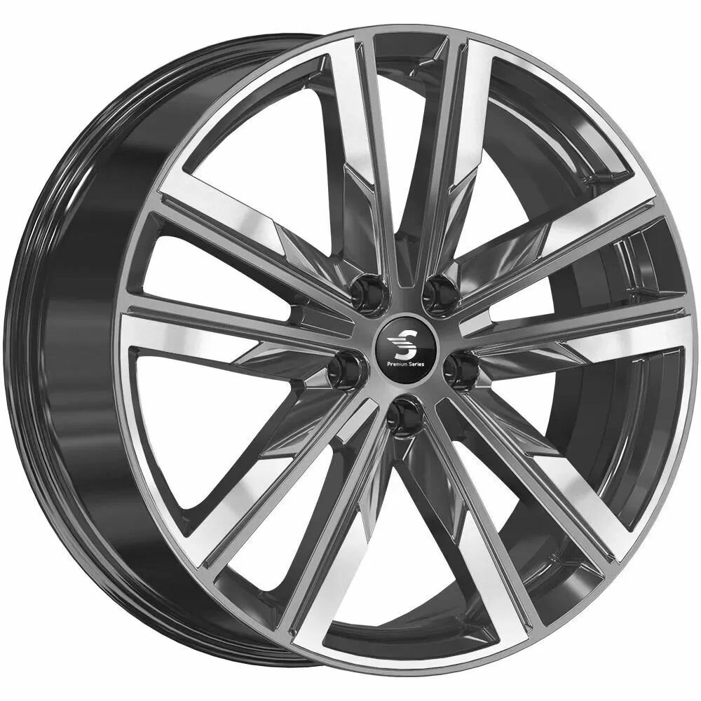 Диск колёсный КР014 (20_Tiguan) (КР014-08) 8x20 ЕТ 41 5x112 57.1 Diamond quartz, арт.79434