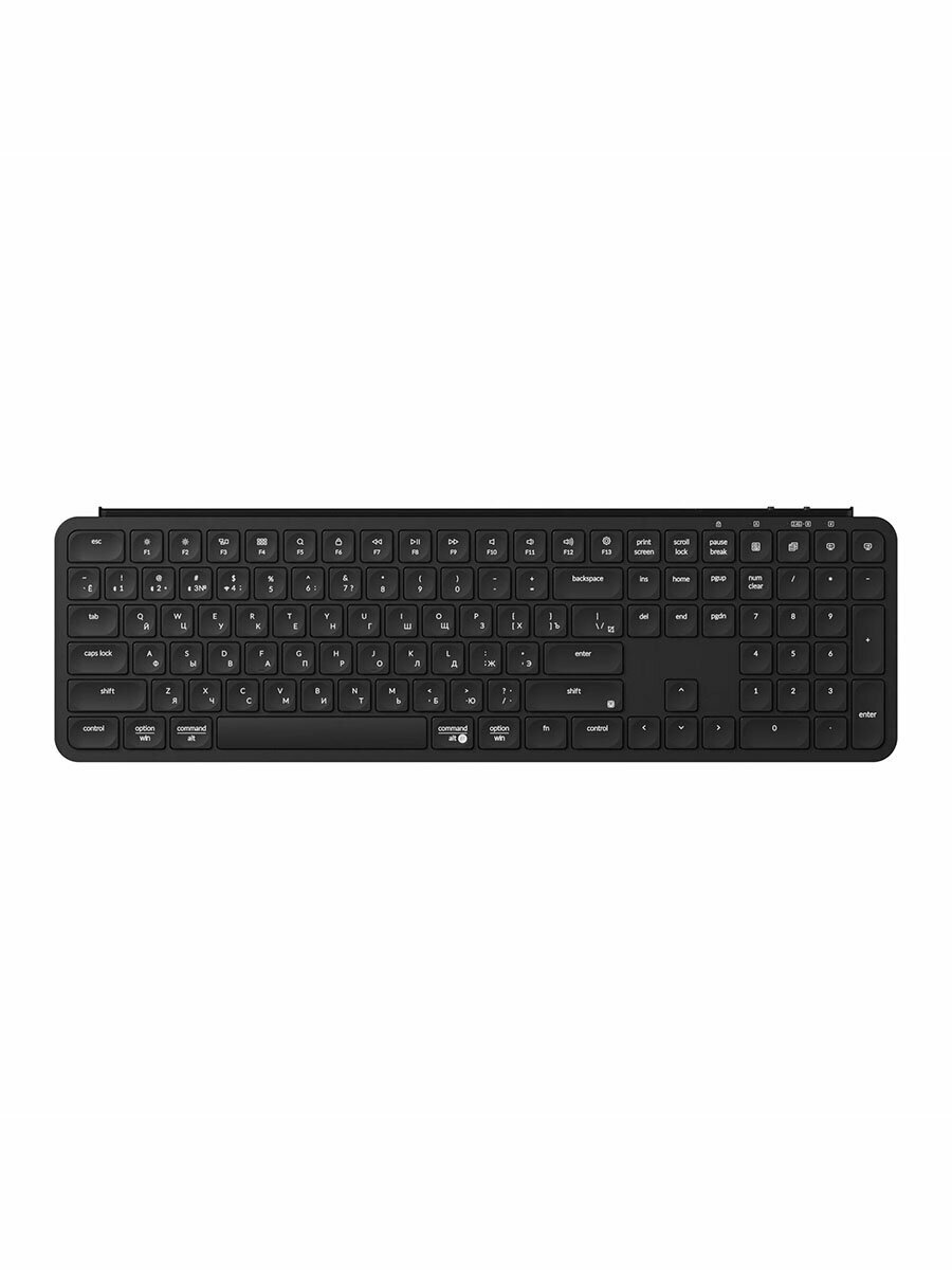Клавиатура Keychron B6 Pro Ultra-Slim Wireless Deep Black