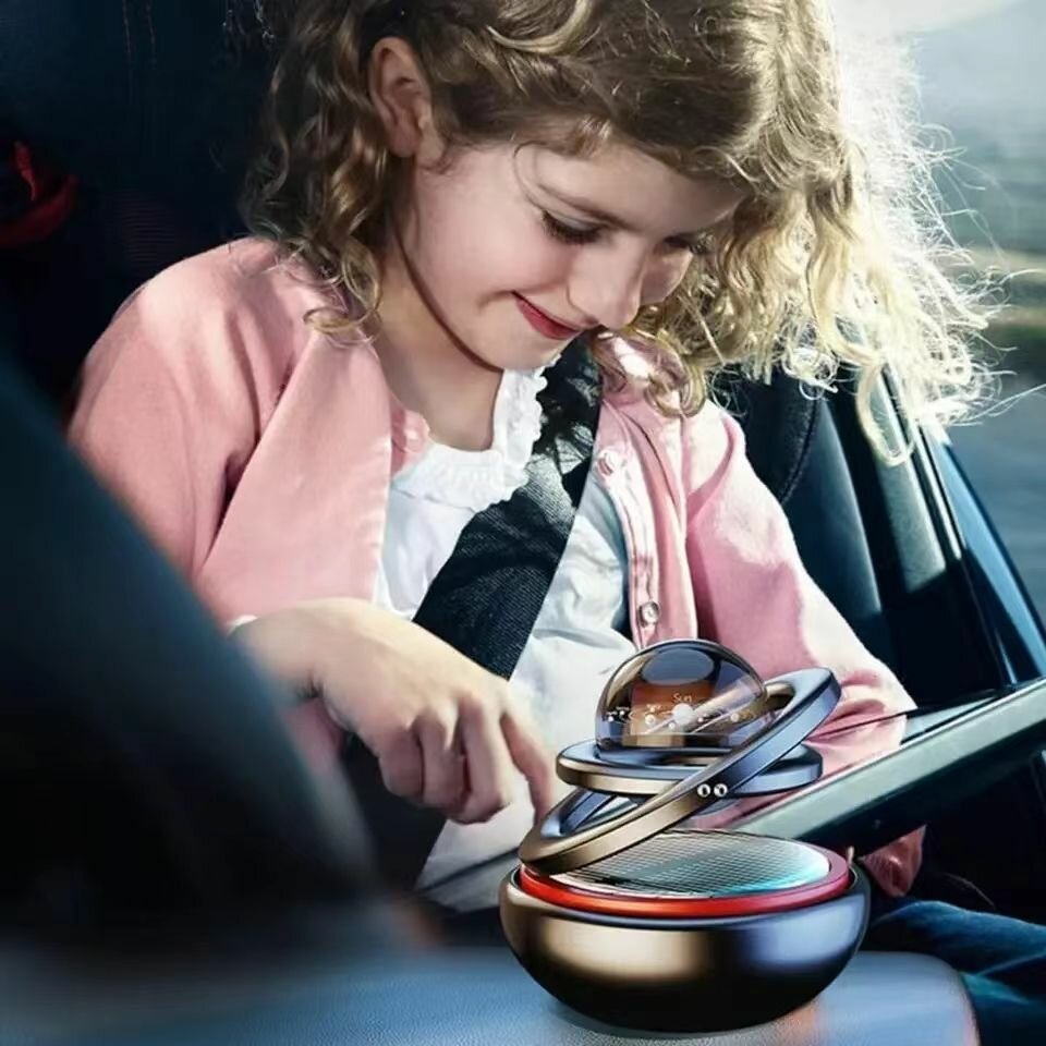 Аксессуар на панель, гравитационные кольца, вращается от солнца,