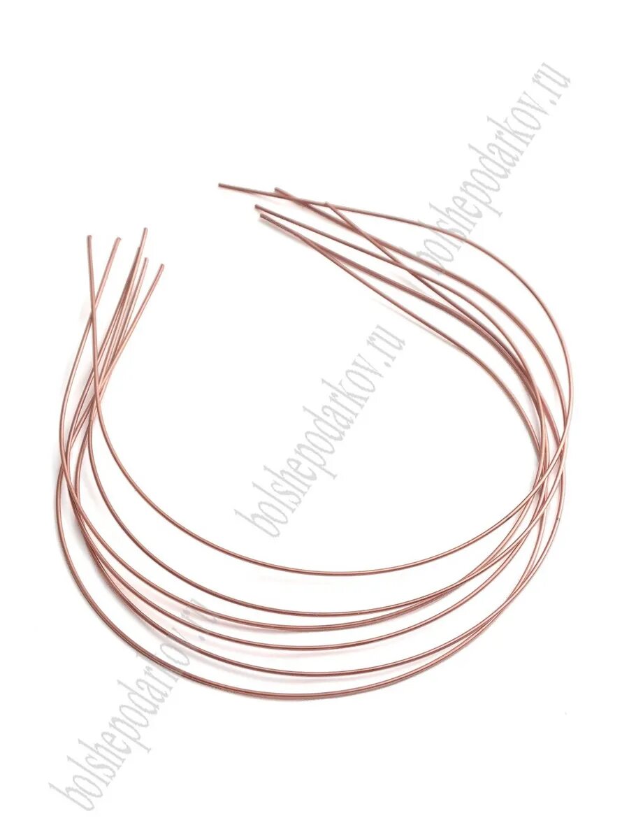 Ободки для волос металл (5 шт)