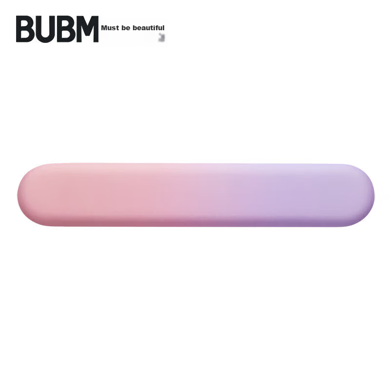 BUBM Wrist Rest Keyboard Hand Support Memory Foam Mouse Pad, Women's Mouse Hand Rest Wrist Support Gaming Pad, Comfortable Cloth Surface Cute Non-Slip Texture Ergonomic Wrist Pad for Men, Pink + Purple