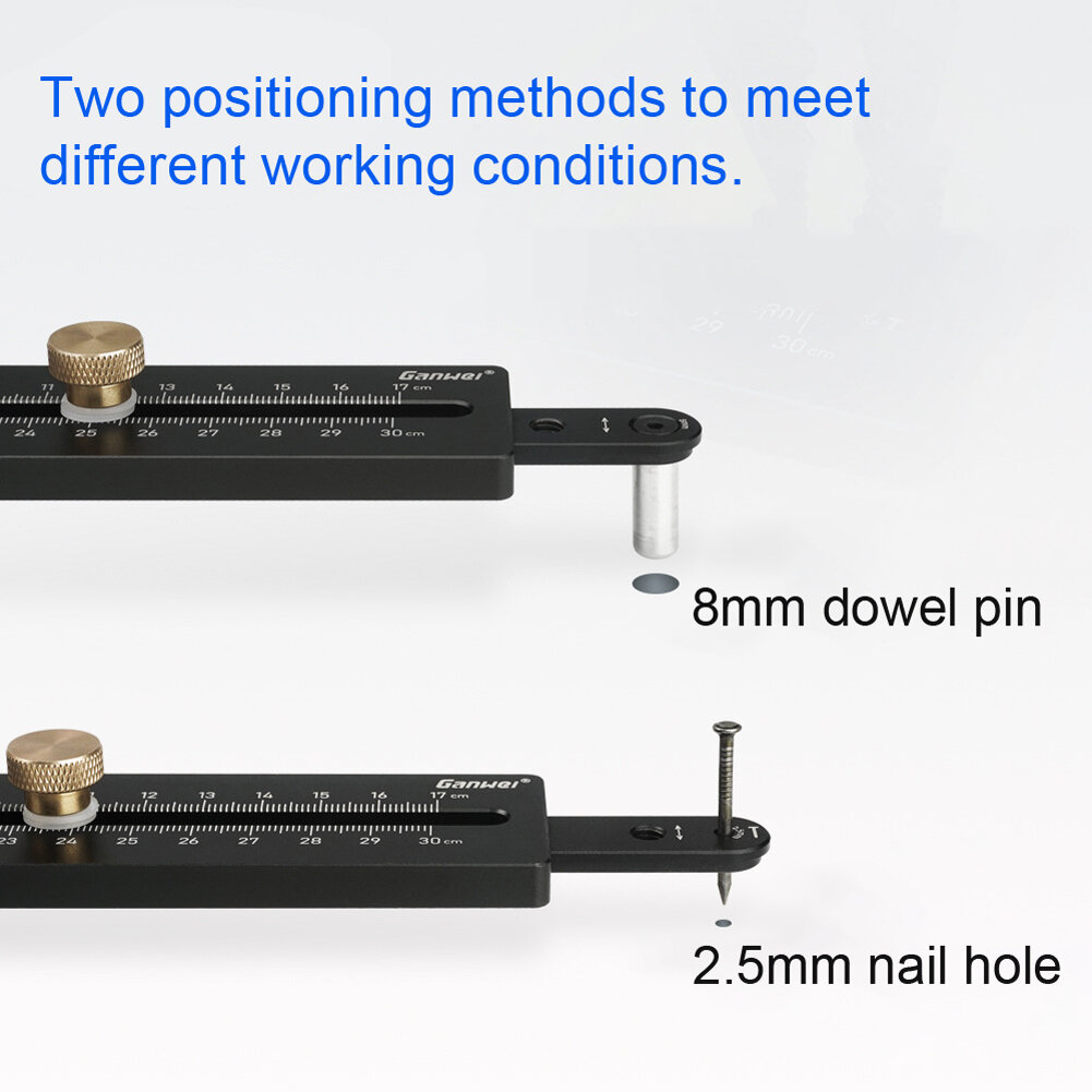 Электрический обрезной станок из алюминиевого сплава GanWei для круговой и прямой резки, фрезерования, диаметр триммера 65 мм.